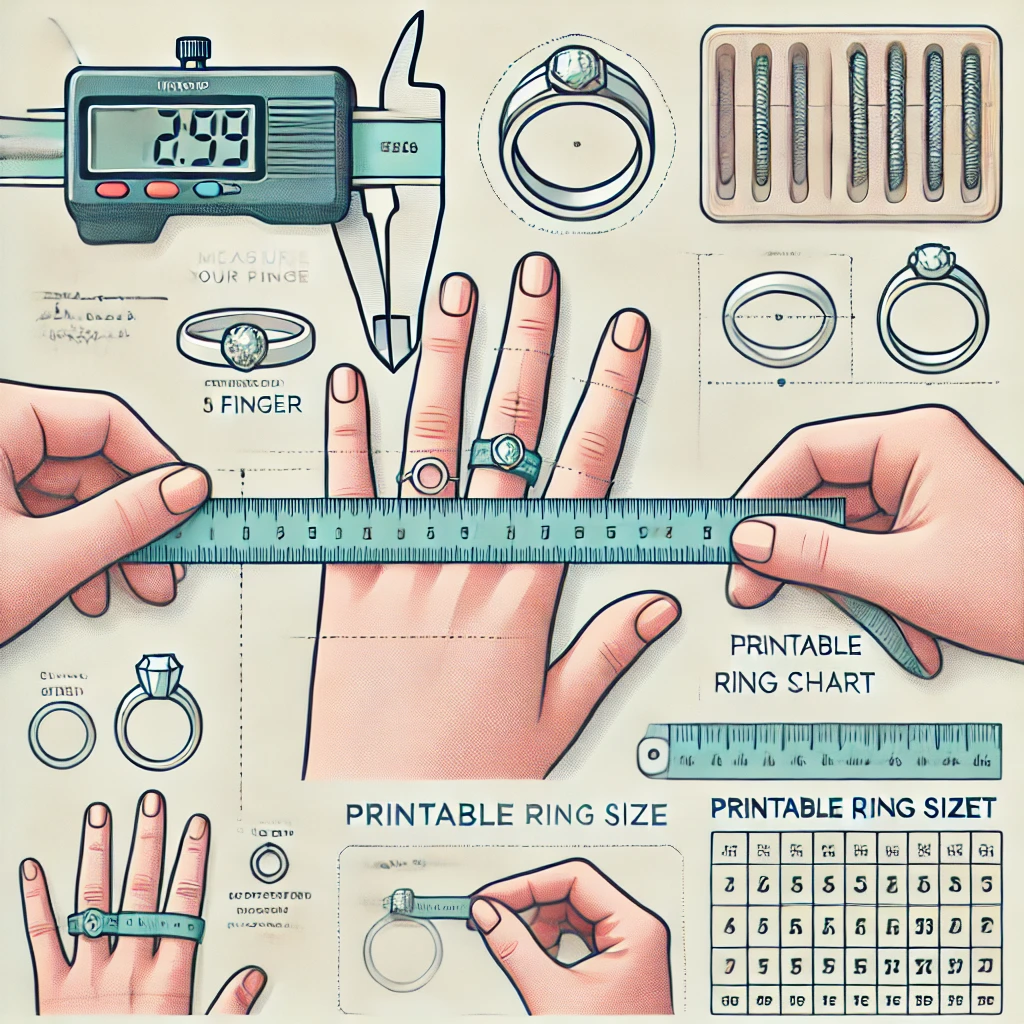 How to Measure Ring Size at Home - styleglitters.com